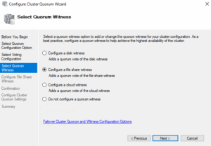What is Quorum in Windows Server Failover Cluster (WSFC) – Types ...